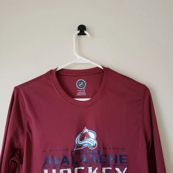 NHL | Shirts & Tops | Colorado Avalanche Long Sleeve Tshirt Tee Youth ...